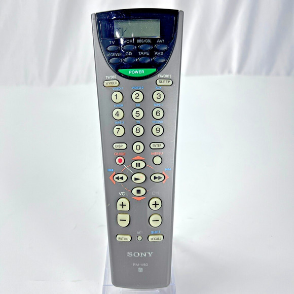 Sony | Other | Sony Rmv6 Remote Commander 8 Device Universal Remote Control With Lcd Display ...